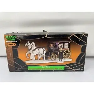 Lemax | Holiday | Lemax Spooky Town Undertakers Carriage Set Of 2 ...